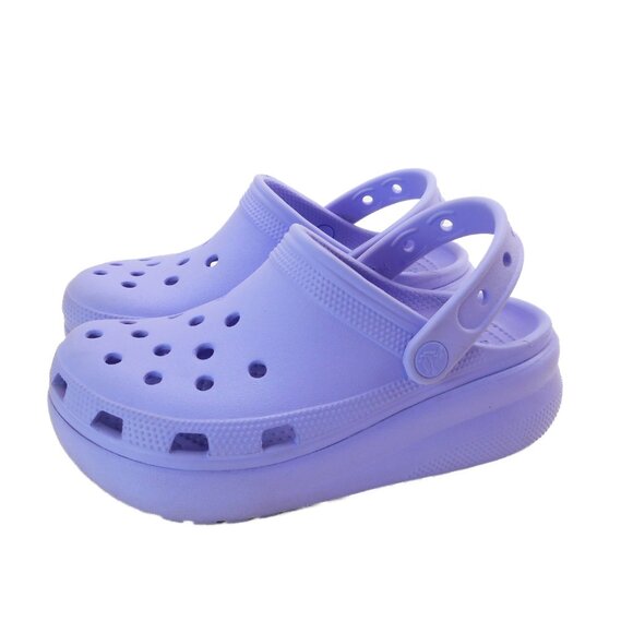 CROCS | Shoes | Crocs Crush Clogs Youth J2 Lavender Purple Slip On ...
